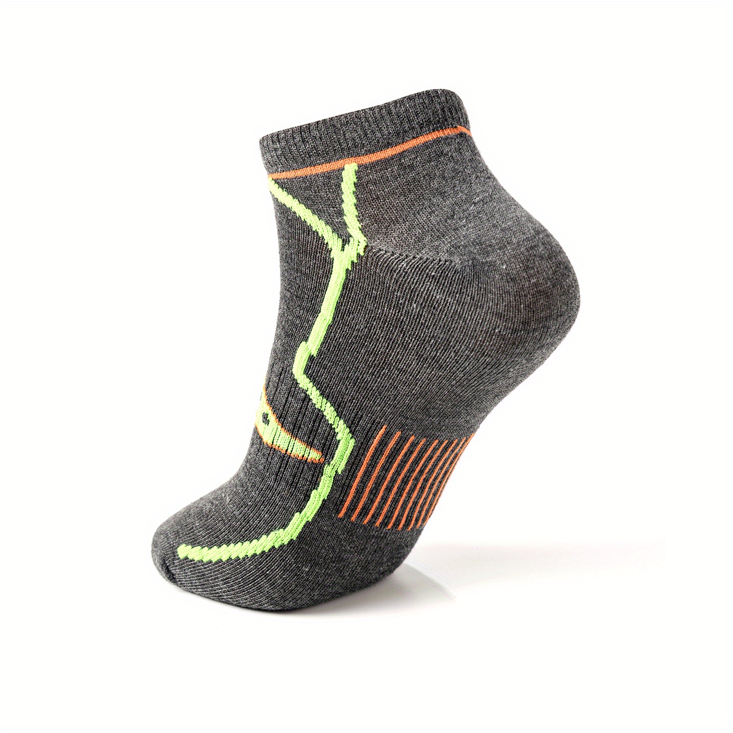 men's socks performance comfortable contrast color - Temu