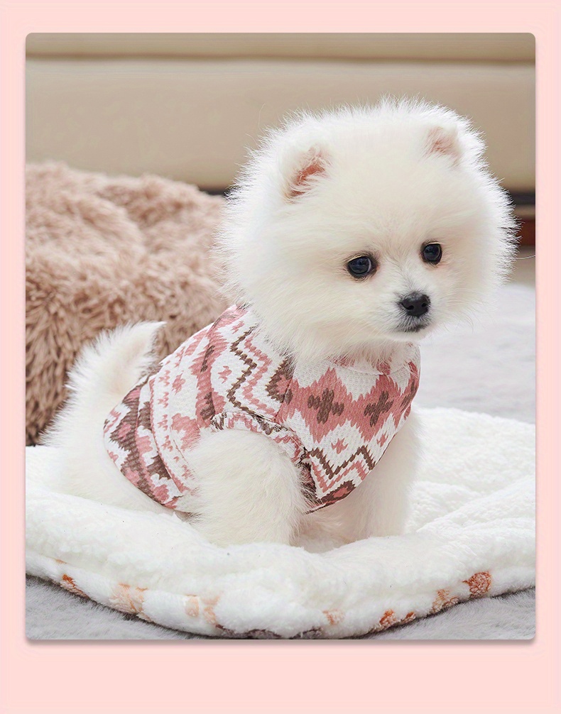 1pc Bohemia Dog Clothes Cute Puppy Outfit For Spring Summer Small ...