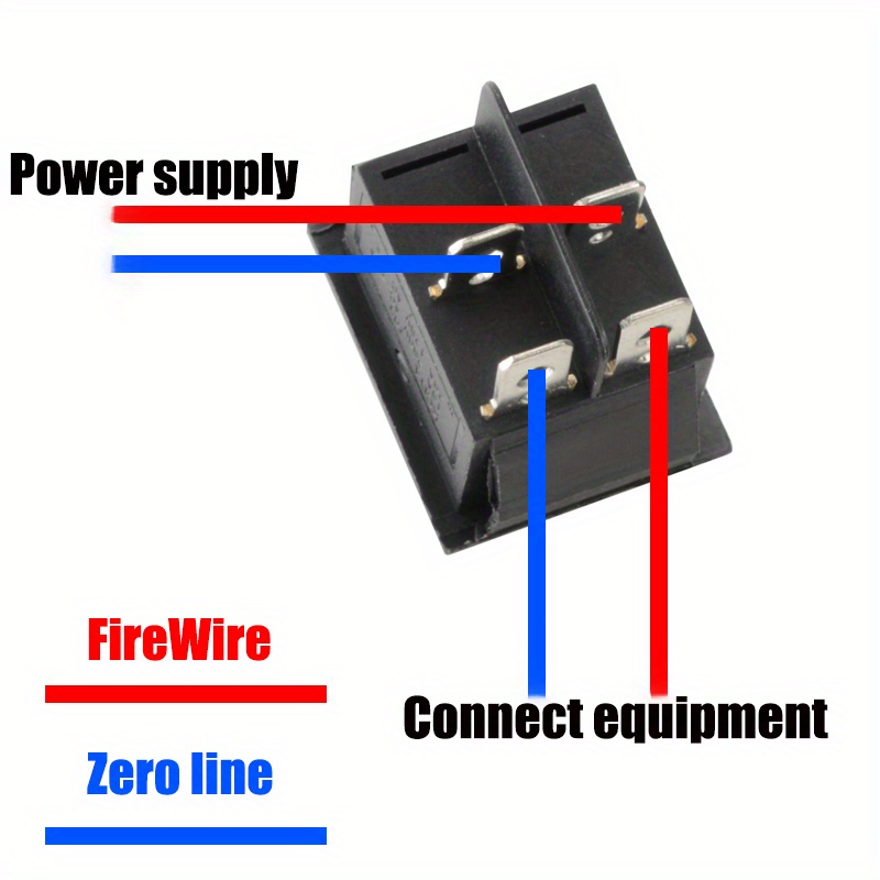 Lighted Rocker Switch Wiring Diagram 120v | Shelly Lighting