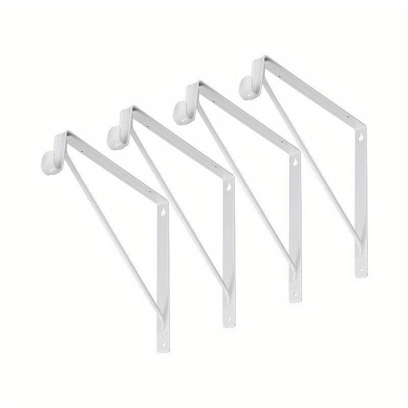 Low Profile Shelf Brackets Metal Shelves Supports 90 Degree - Temu ...