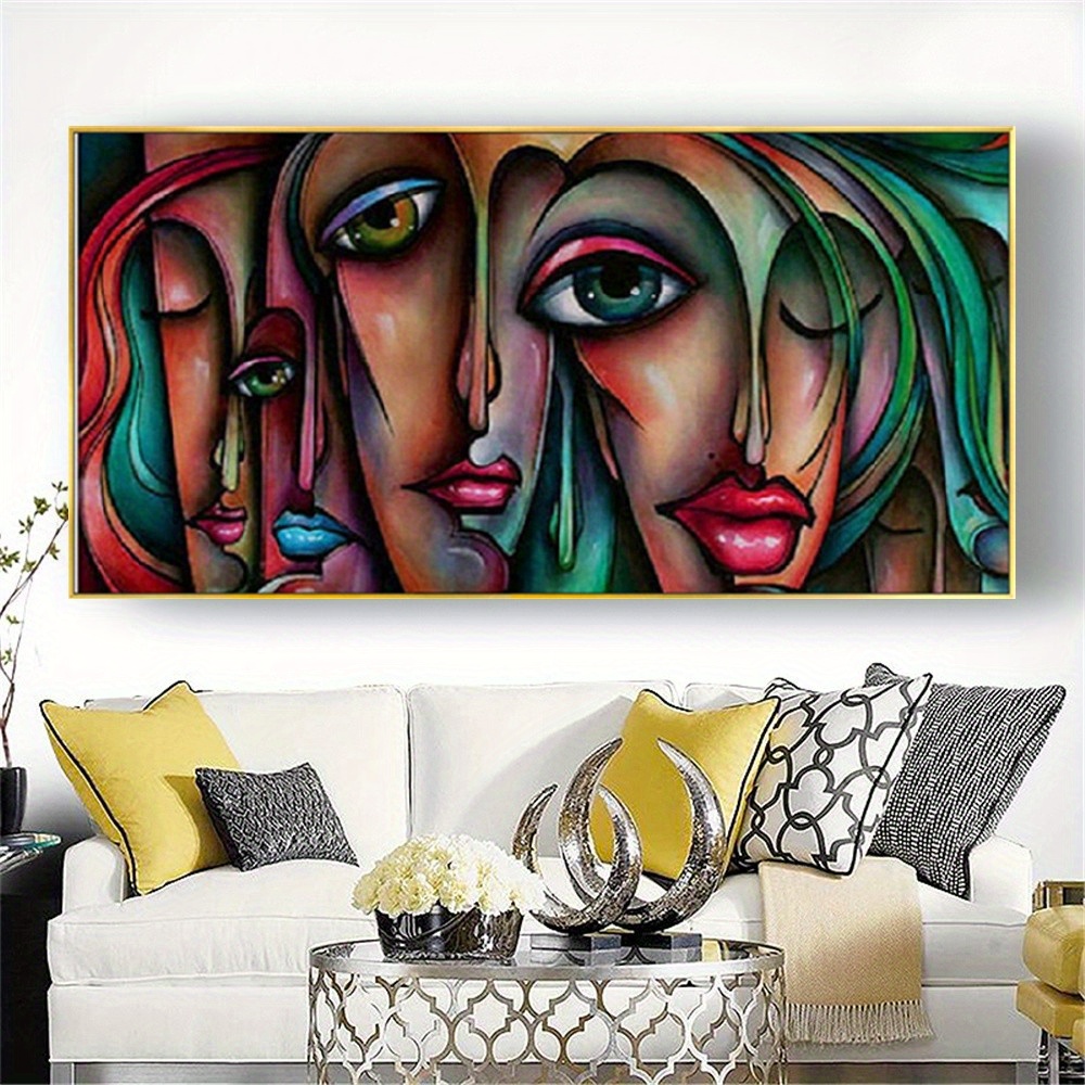 Hd Printed Modern Large Girl Decorative - Temu United Kingdom