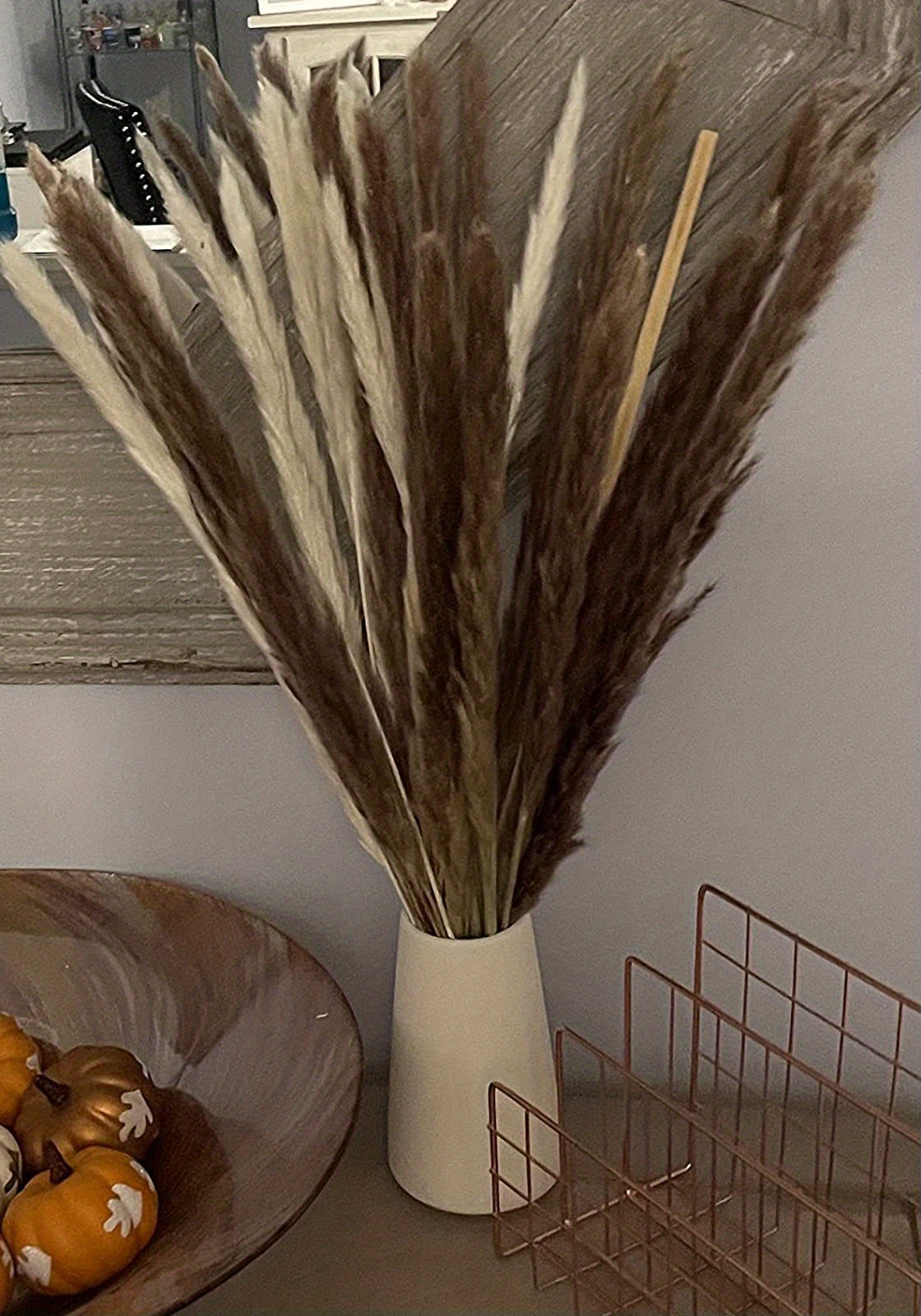 Modern White Vase Boho Matte Pampas Flower Vases Minimalist - Temu