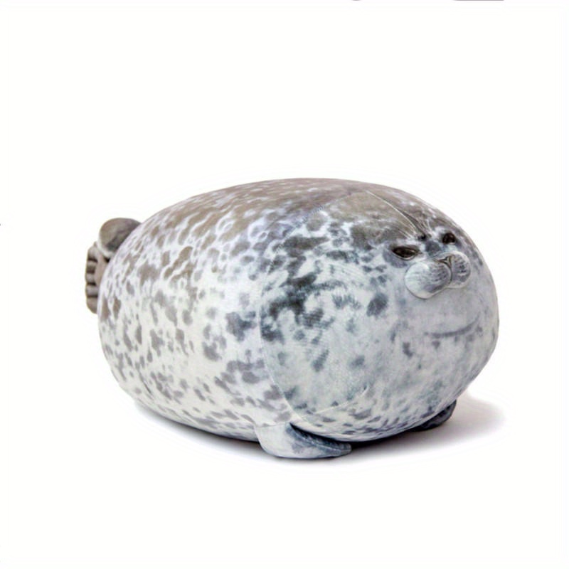 1pc Simulation Seal Doll Plush Toy Pillow Aquarium Soft Seal Pillow ...