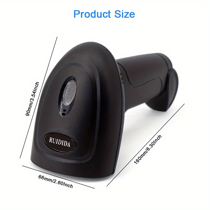 1d 2d Bt Wireless Barcode Scanner Portable Qr Code Wireless Bt Scanner ...