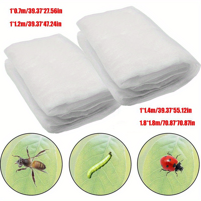 Insect Bird Barrier Netting Garden Mesh Drawstring Garden - Temu United ...