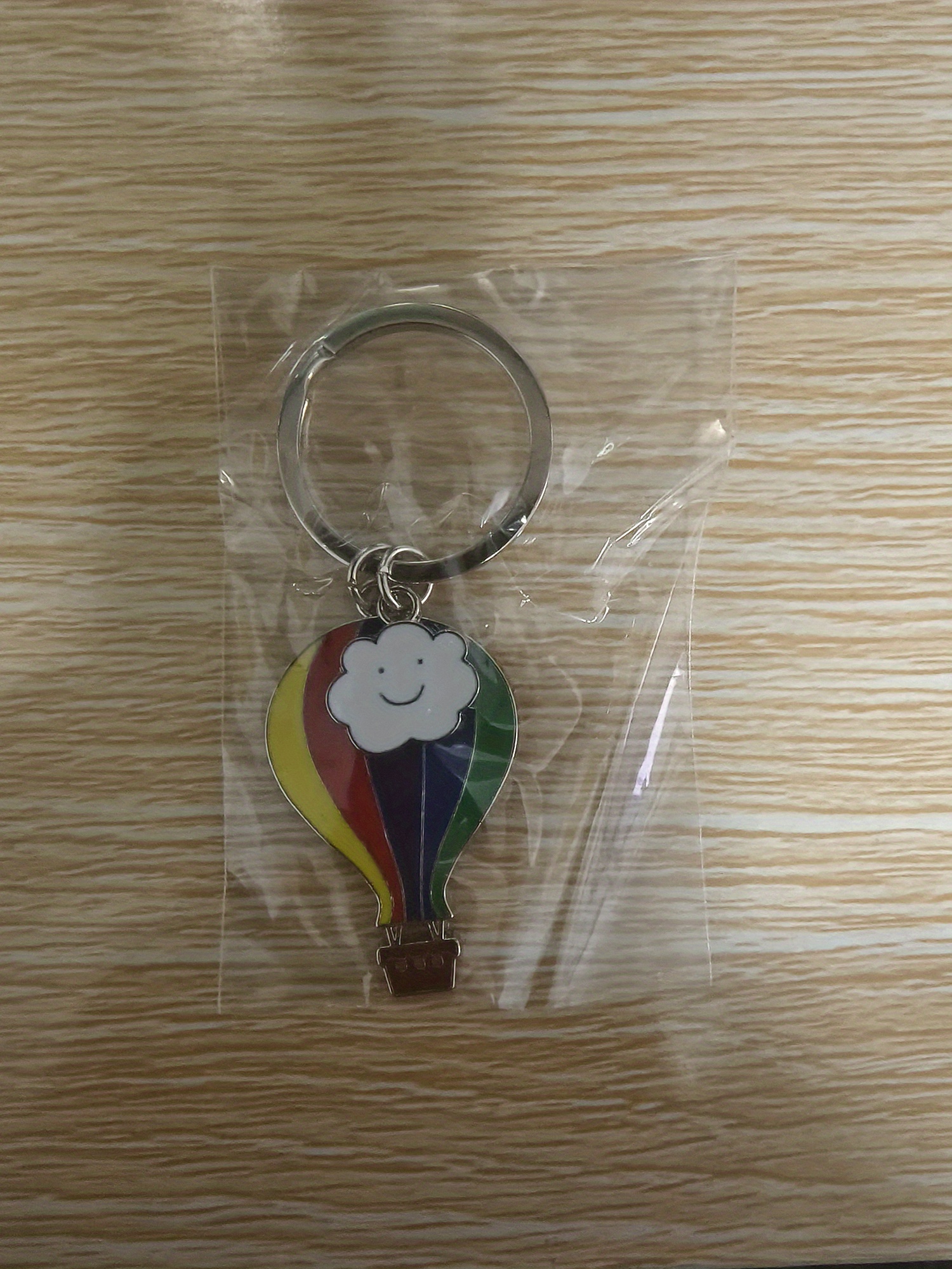 1pc Hot Air Balloon Key Chain Commemorative Small Gift Light Balloon ...