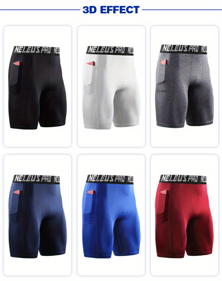 men's yoga shorts skinny fit pockets - Temu New Zealand