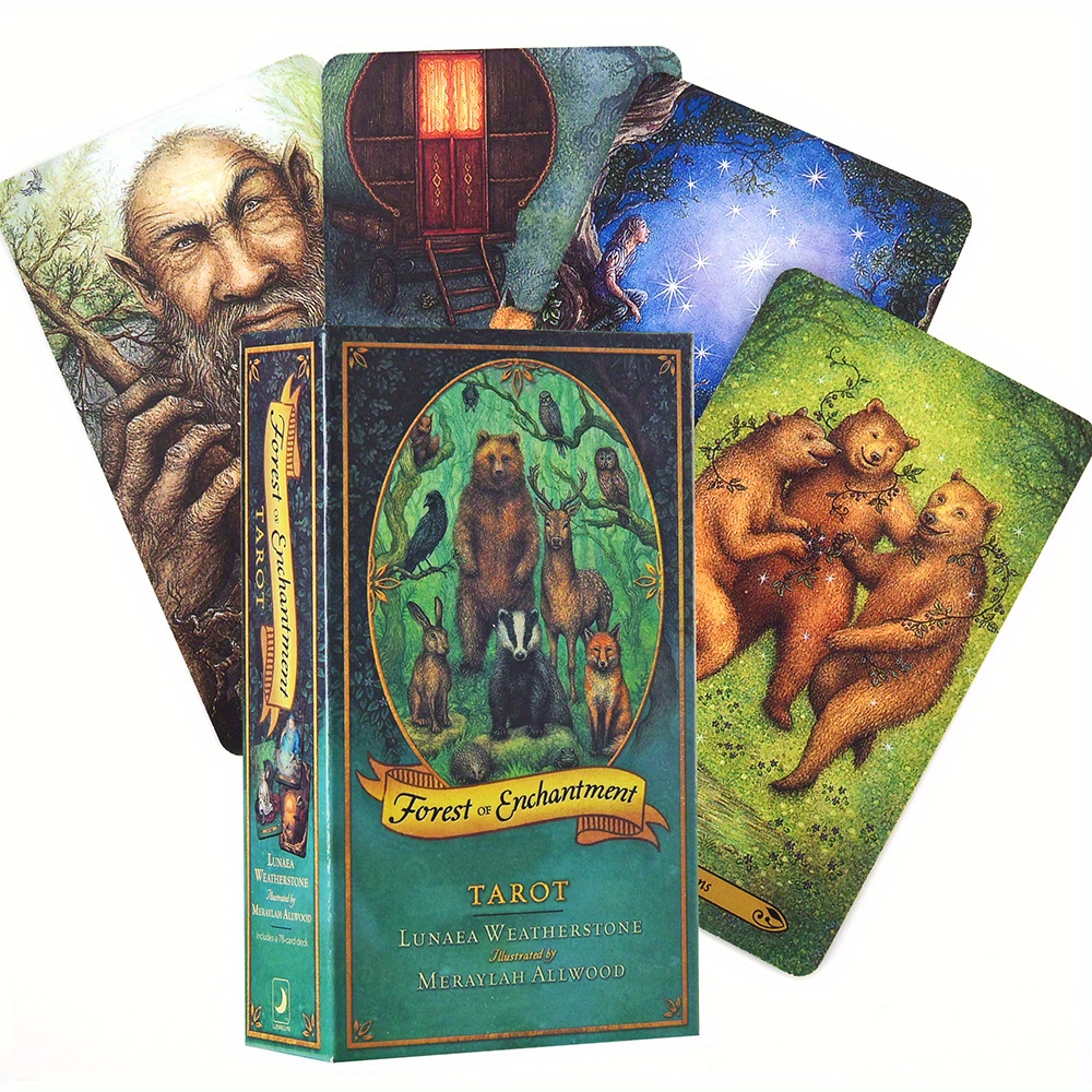 Unlock Secrets Forest Enchanting Tarot Deck - Temu Australia