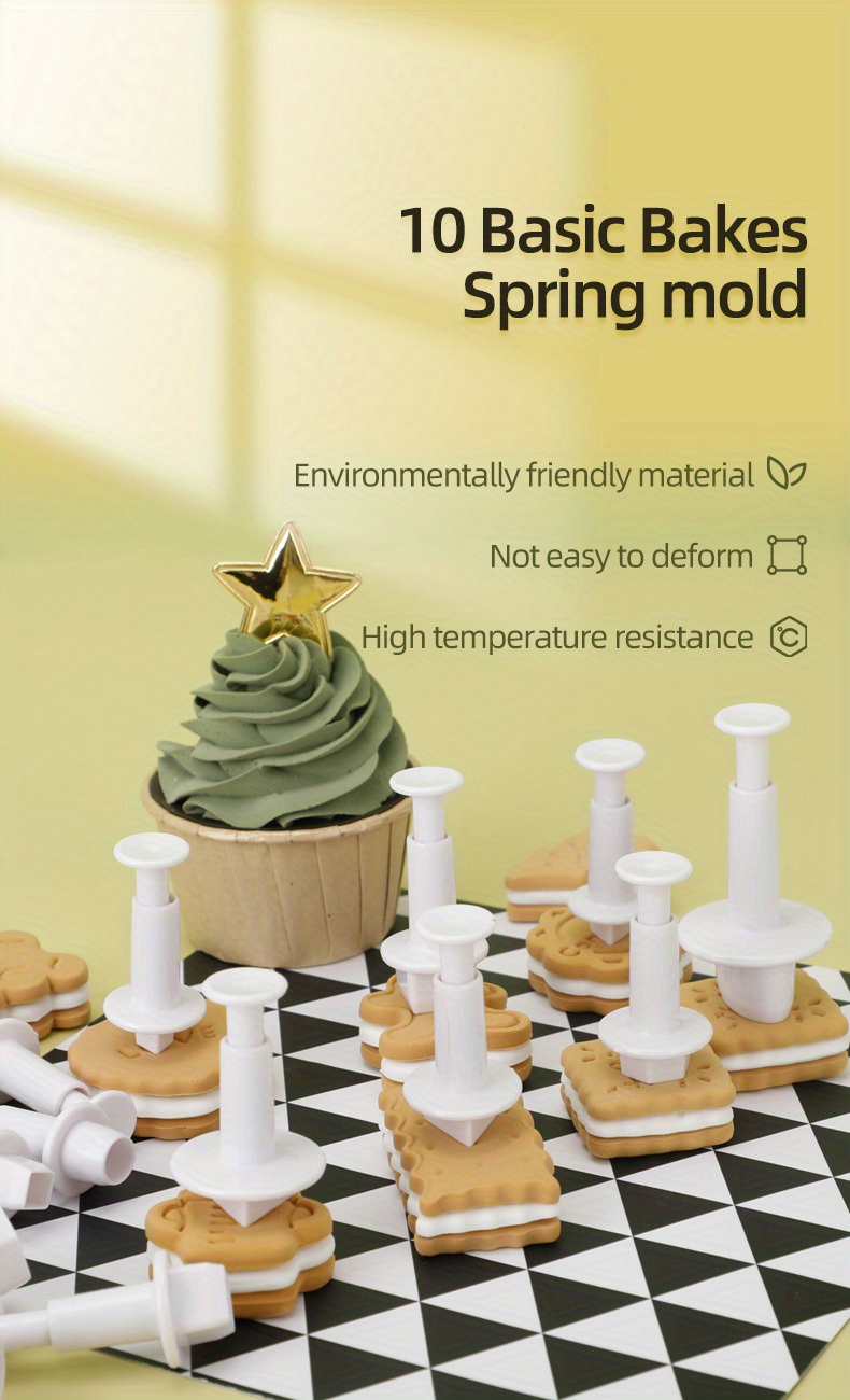 Plastic Baking Biscuit Chocolate Cutter Diy Basic Shape - Temu Australia