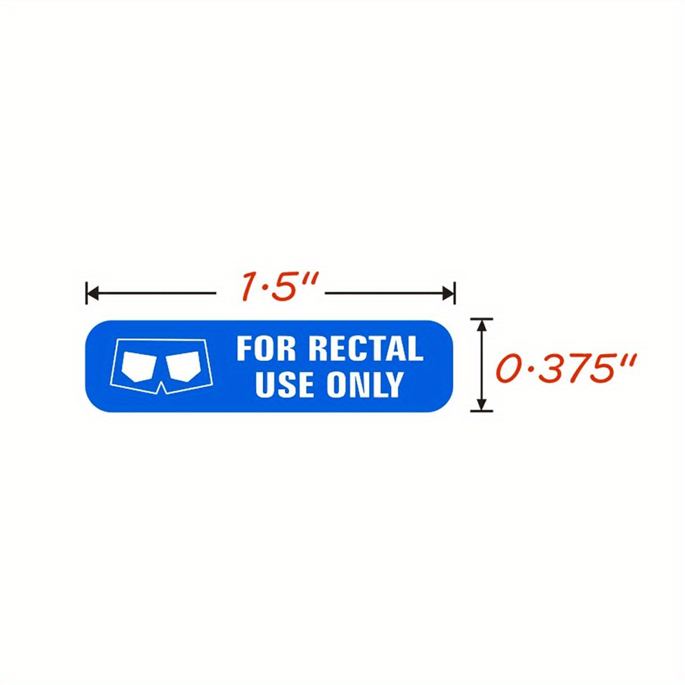Rectal Use Stickers Waterproof Permanent Adhesive Stickers Temu Canada