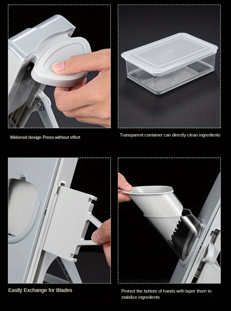 Multi functional Meat Vegetable Cutter Manually Adjustable - Temu