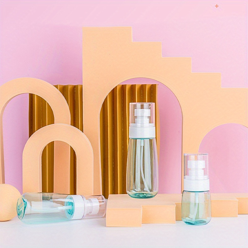 Travel Portable Spray Bottle 100ml Clear Fine Mist Plastic Mini Empty ...