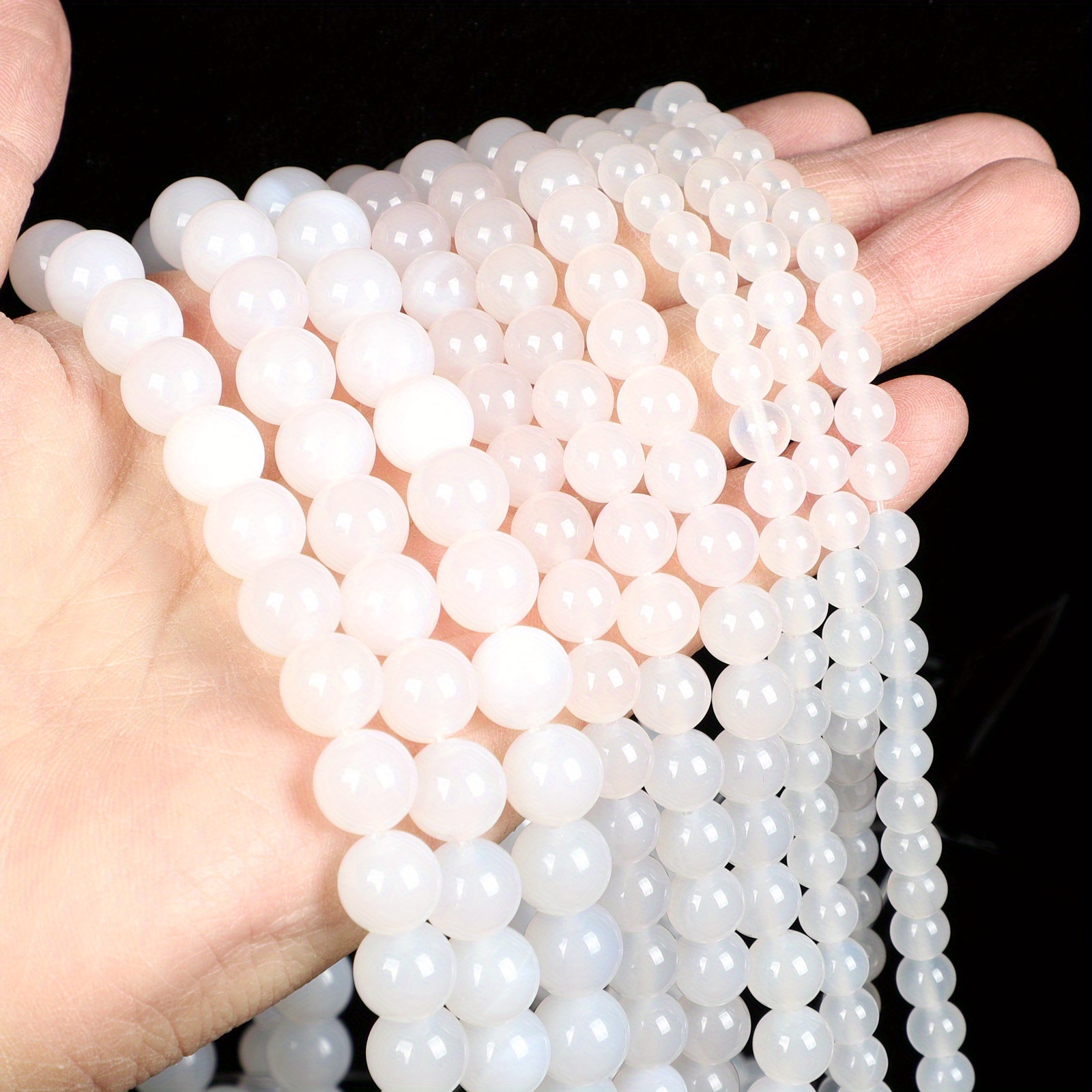 Agates Charm Round Loose Beads - Temu Norway