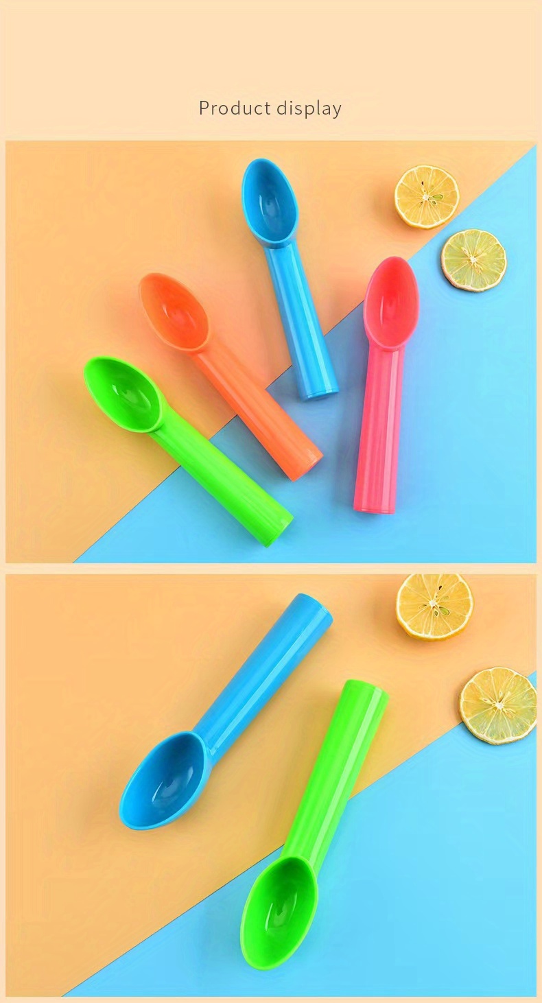 Plastic Thickened Ice Cream Scoop Dessert - Temu Norway