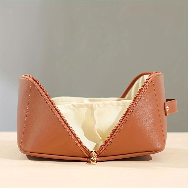 Large Capacity Cosmetic Zipper Bag Lightweight Versatile - Temu Netherlands