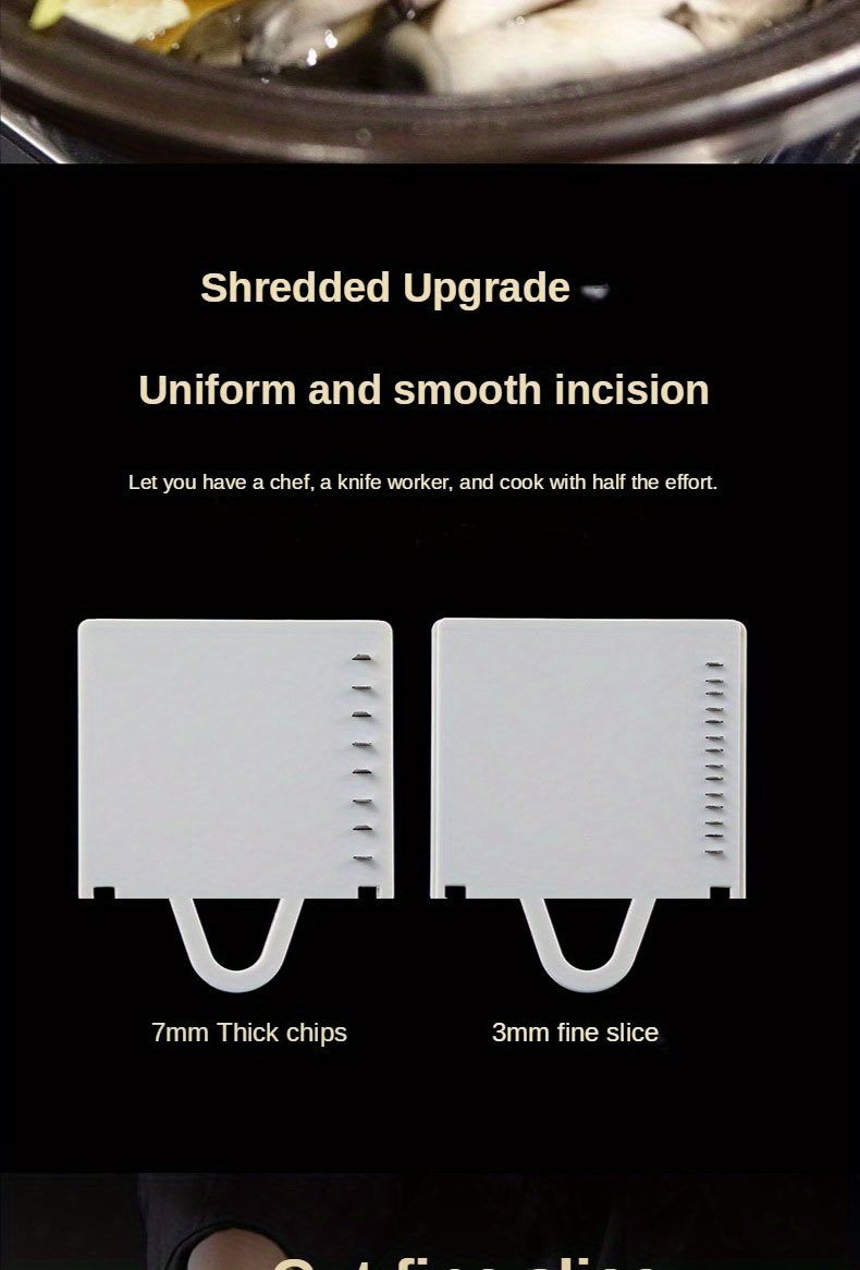 Multi functional Meat Vegetable Cutter Manually Adjustable - Temu