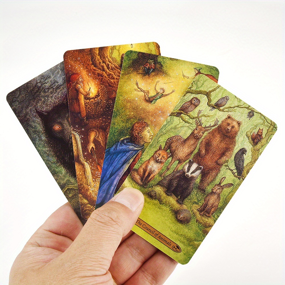 Unlock Secrets Forest Enchanting Tarot Deck - Temu Australia