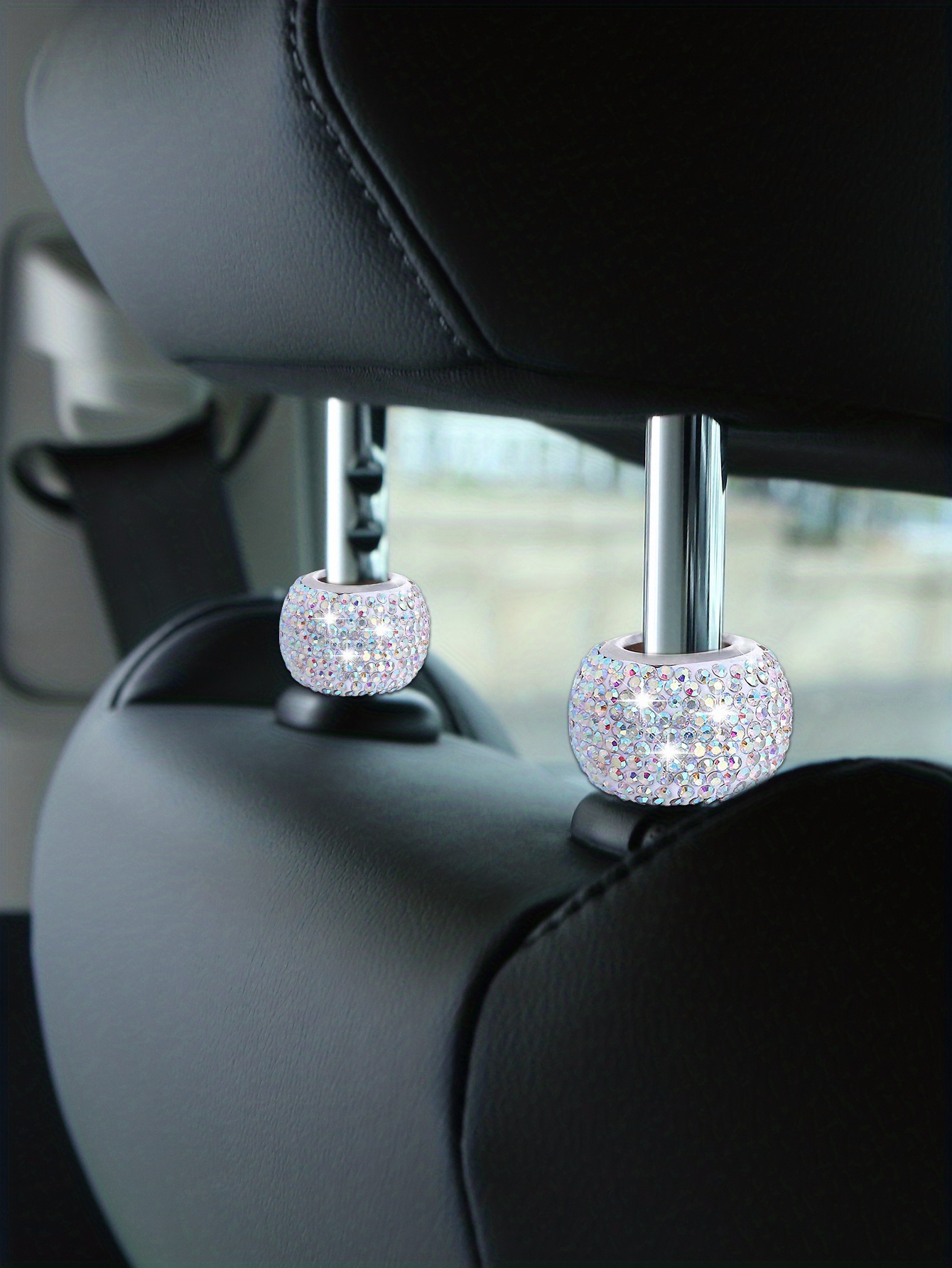 Car Headrest Decoration Ring Car Interior - Temu Canada