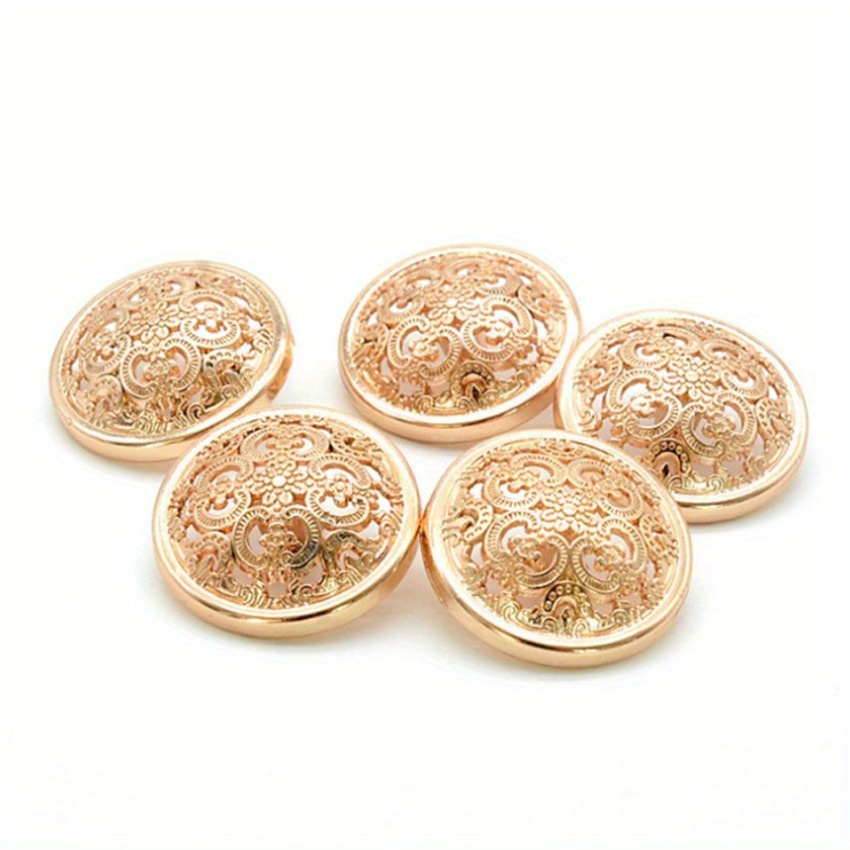 Hollow Metal Button Y2k Casual Suit Coat Coat Shirt Button - Temu ...