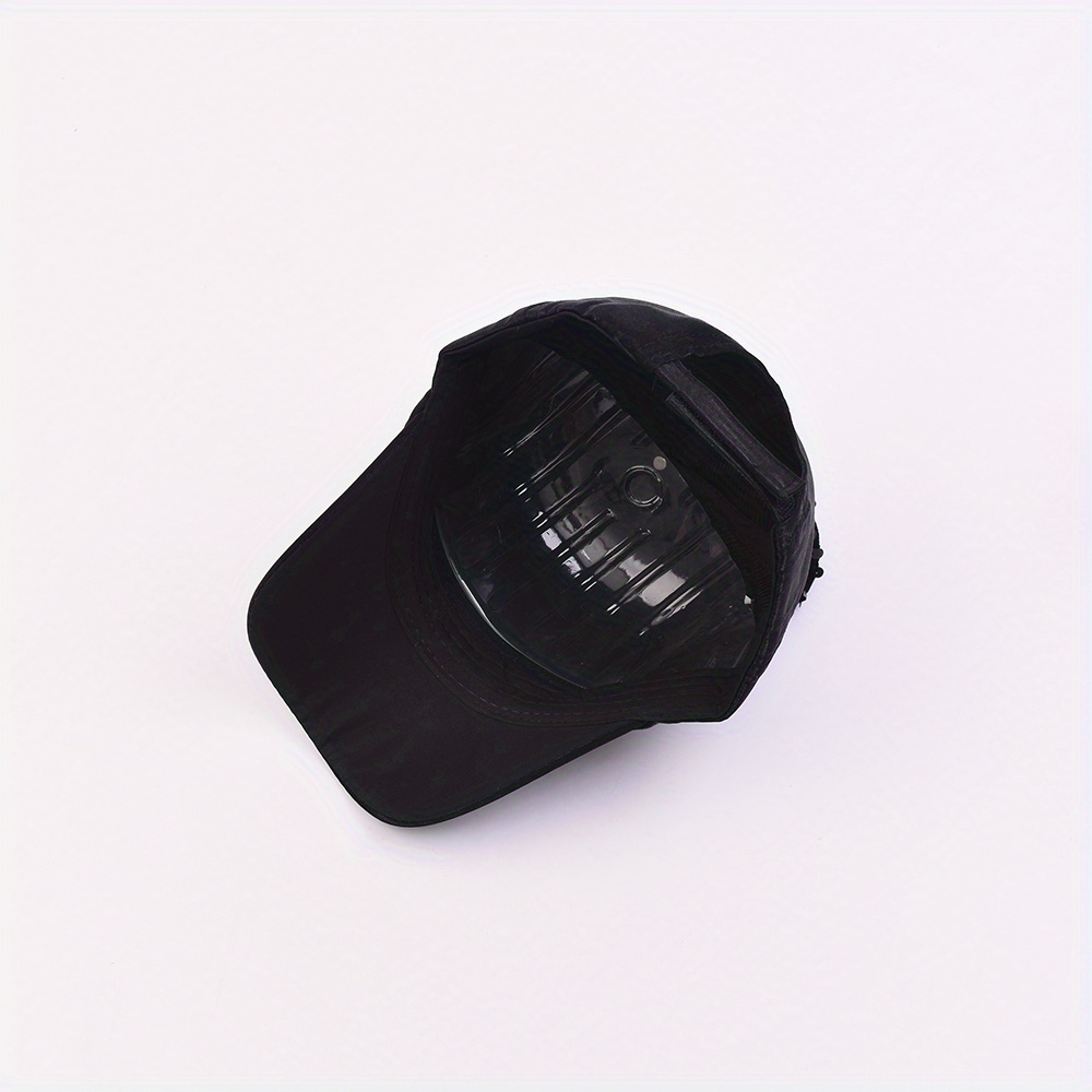 Girls Kids Cute Sequin Ears Decor Adjustable Baseball Cap - Temu United ...