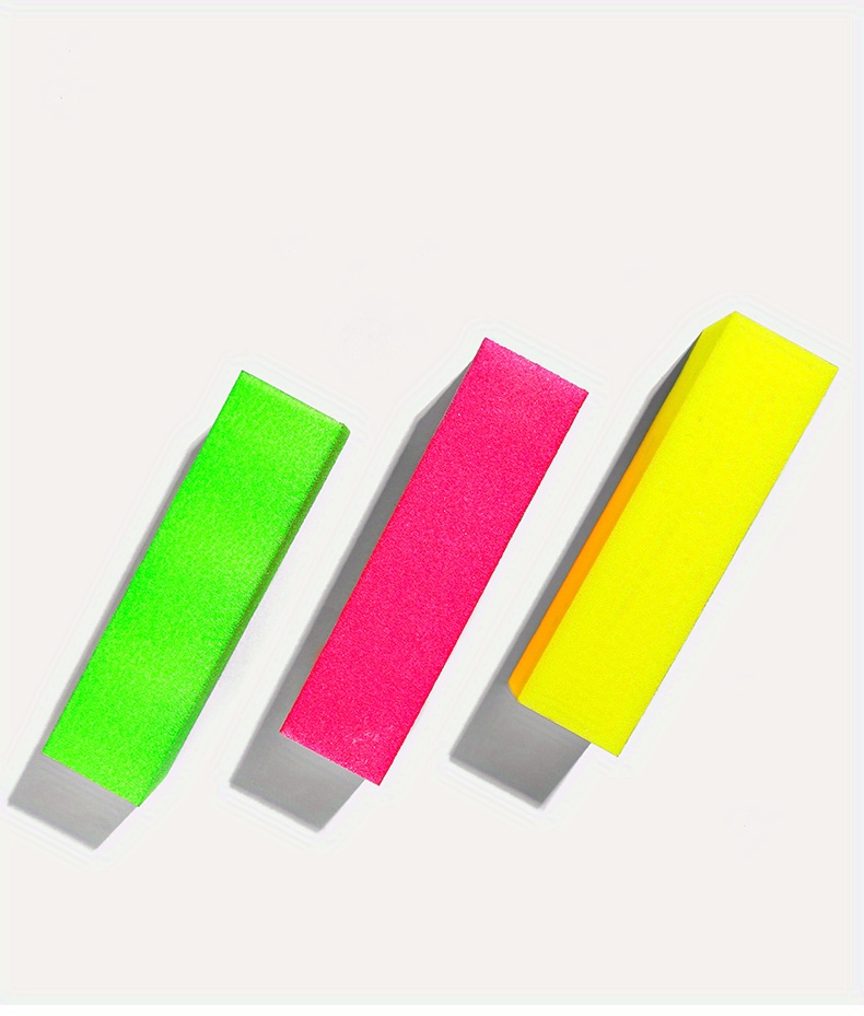 Nail Buffer Sanding Block Colorful Buffer Buffing File - Temu United ...