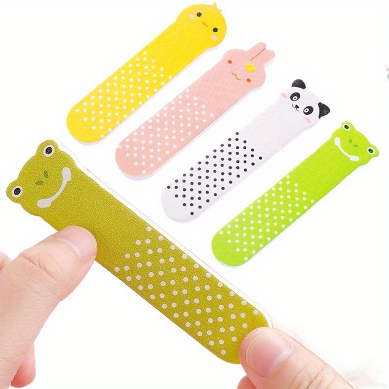 Cute Animal Pattern Nail File Strip Smooth Nails Ease - Temu Netherlands
