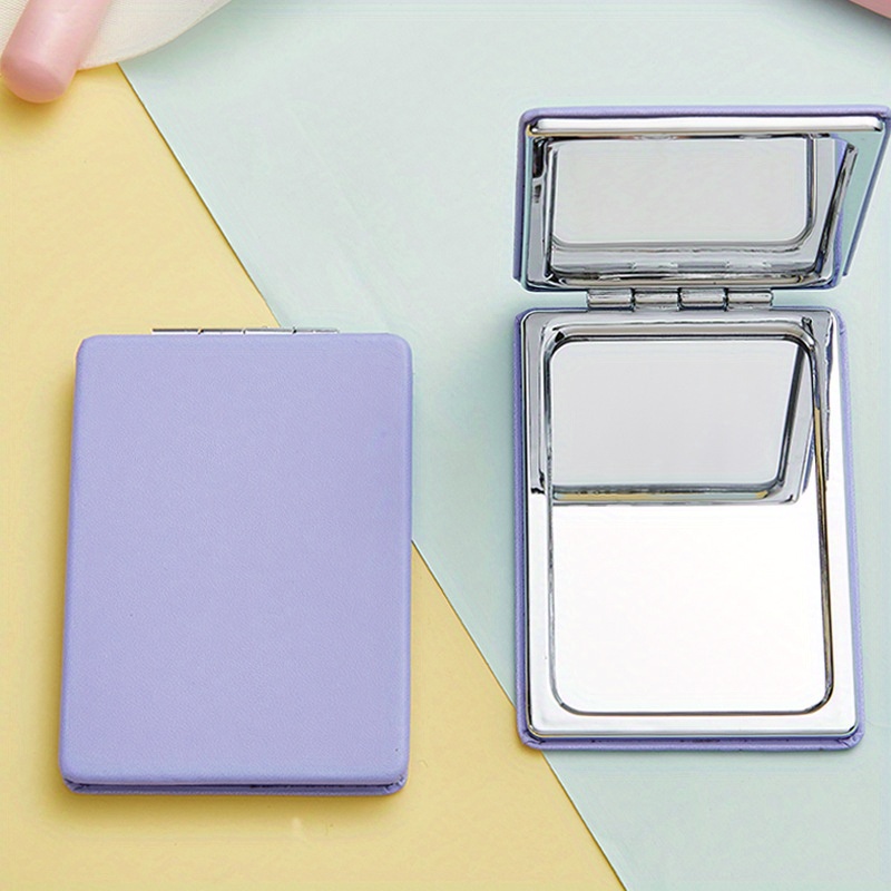 Compact Double sided Makeup Mirror Women Girls Portable - Temu United ...