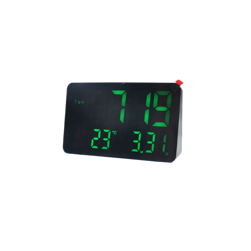 1pc Led Large Screen Display Electronic Alarm Clock Simple Desktop ...