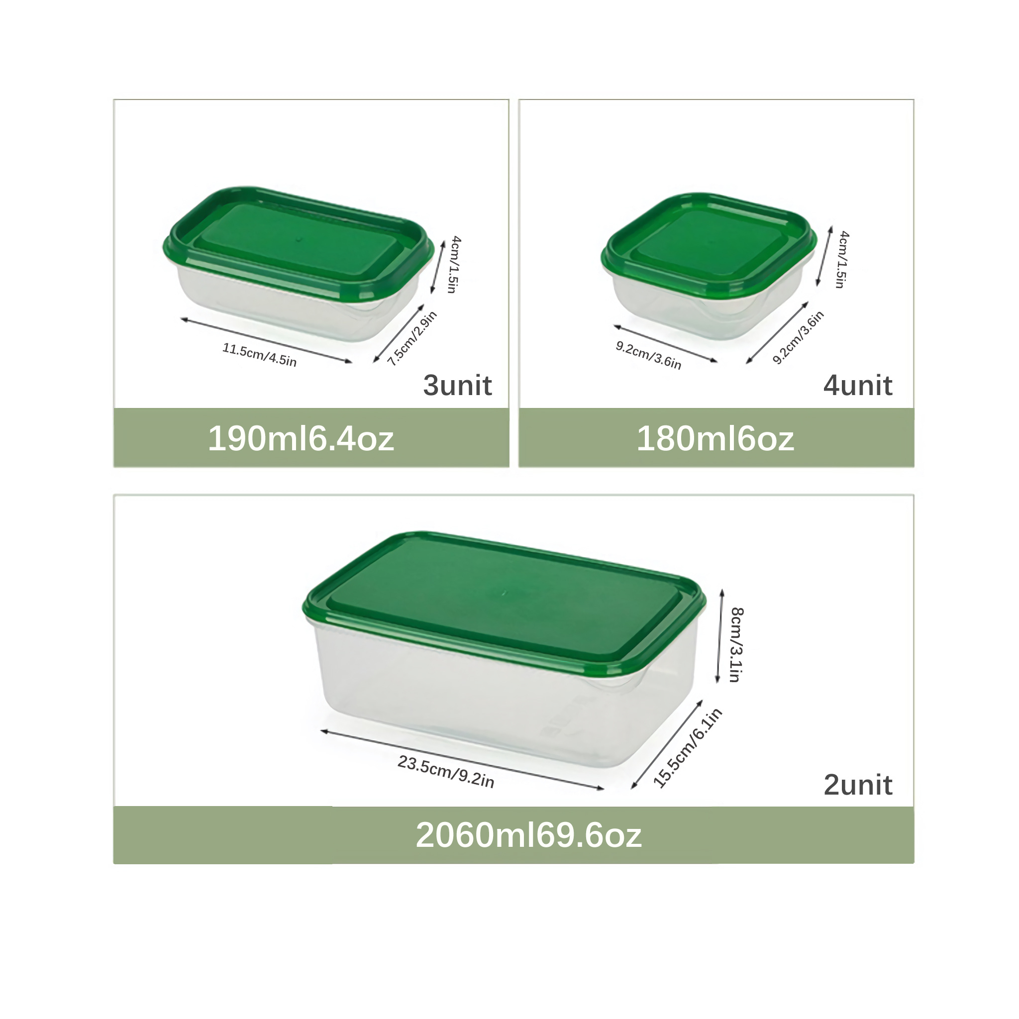 Sellados Plástico 17 Piezas Juego Caja Contenedor - Temu Mexico