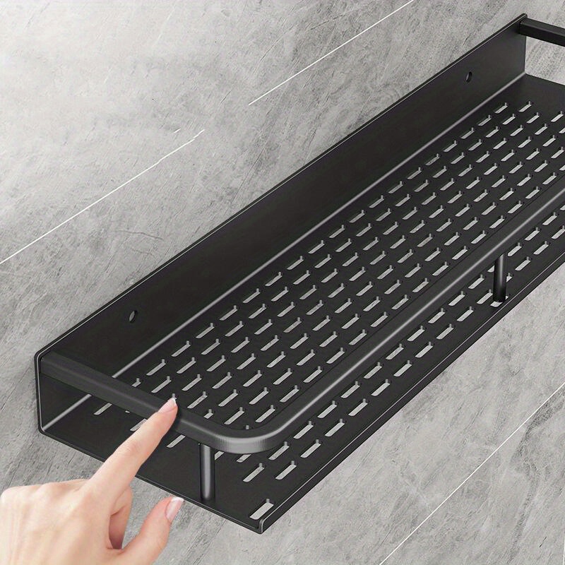 Space saving Aluminum Bathroom Shelf Guard Rail Toilet Wall - Temu