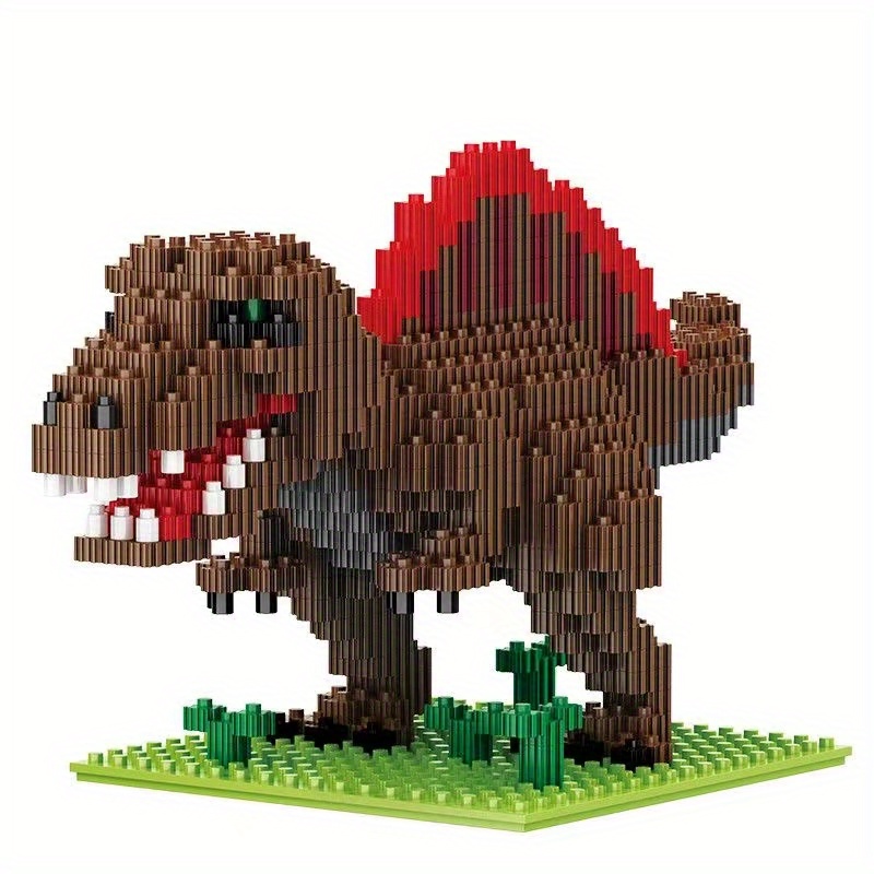 Jurassic Dinosaur Mini Building Blocks Tyrannosaurus Velociraptor ...