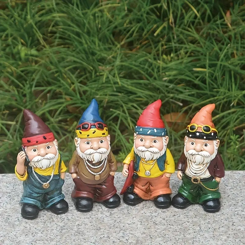 Fairy Drunk Garden Gnomes Fairy Resin Dwarf Statues - Temu New Zealand