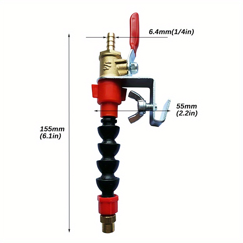 Omnidirectional Nozzle Atomization Mist Sprayer Flexible - Temu Canada