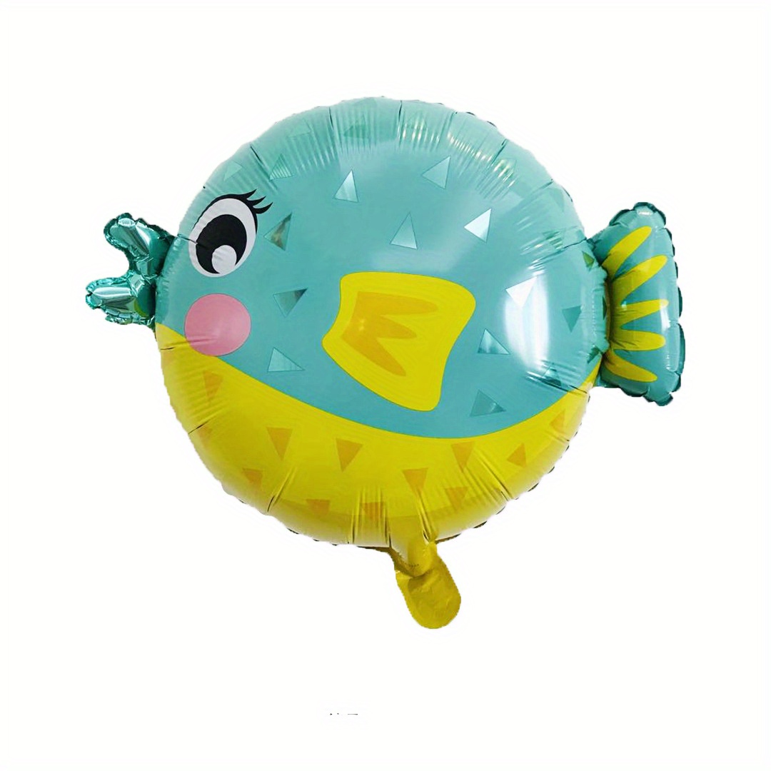 1pc Fish Sea Animal Balloons Starfish Sea Horse Air Balloon Ocean World ...