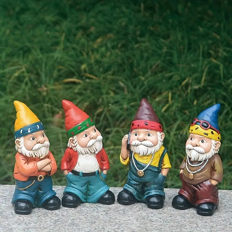Fairy Drunk Garden Gnomes Fairy Resin Dwarf Statues - Temu New Zealand