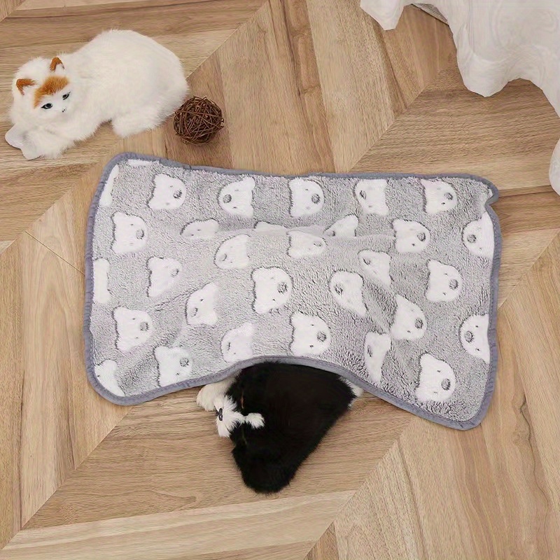 Washable Pet Blanket Cats Dogs Multi purpose Soft Cozy Paw - Temu ...