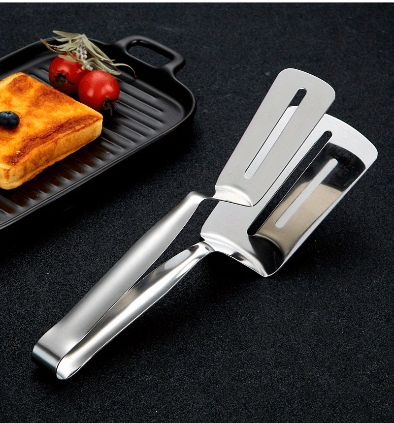 1pc Steel Tongs Bbq Frying | Temu United Kingdom