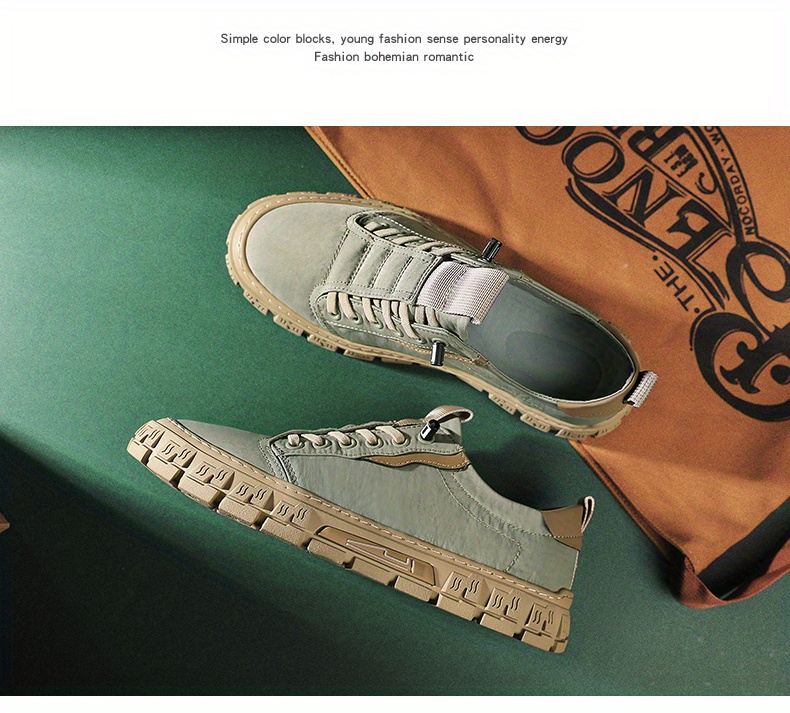 Mens Breathable Mesh Sneakers Wear Resistant Non Slip Outdoor Shoes For ...