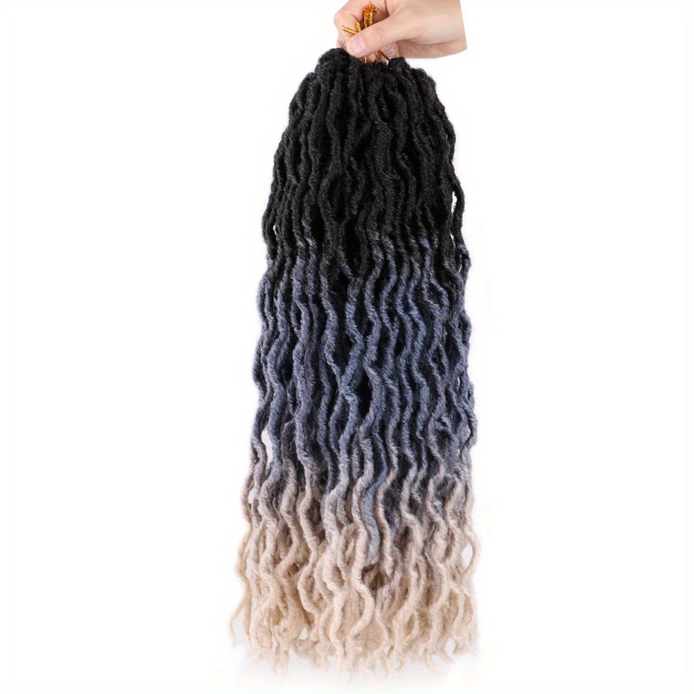 Goddess Soft Curly Locs Crochet Hair Braids - Temu Australia