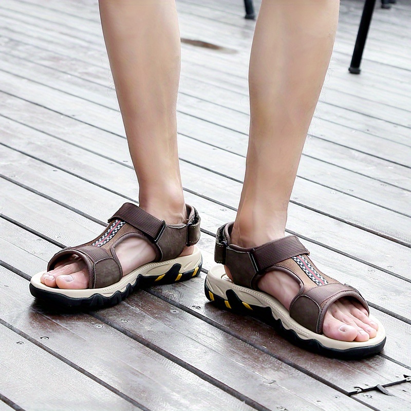 Mens Non Slip Open Toe Sandals Casual Lightweight Wear - Temu New Zealand