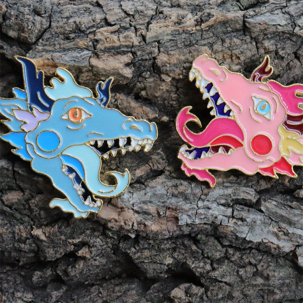 Dinosaur Enamel Brooch Pin Badge Men Unique - Temu Australia