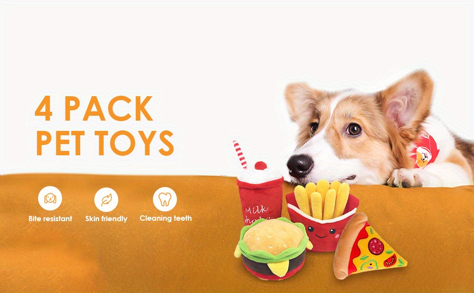 Pet Plush Sound Toy Interactive Toy Dog Chew - Temu Australia