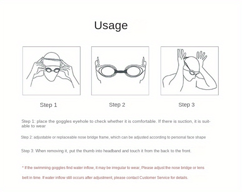 Hd Anti fog Swimming Goggles Nose Clip Swimming Glasses - Temu Australia