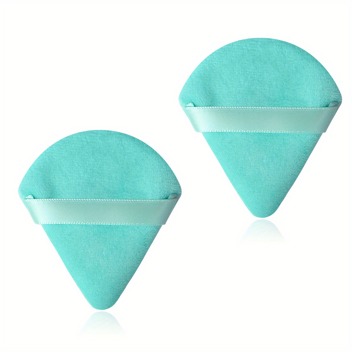 Soft Reusable Triangle Powder Puffs Perfect Makeup - Temu United Kingdom