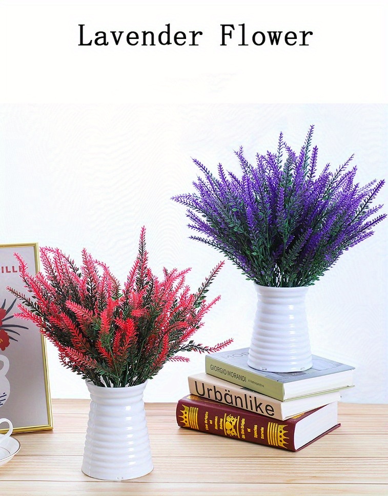 5 Forks 25 Heads Realistic Lavender Bouquet Spring Day - Temu United ...