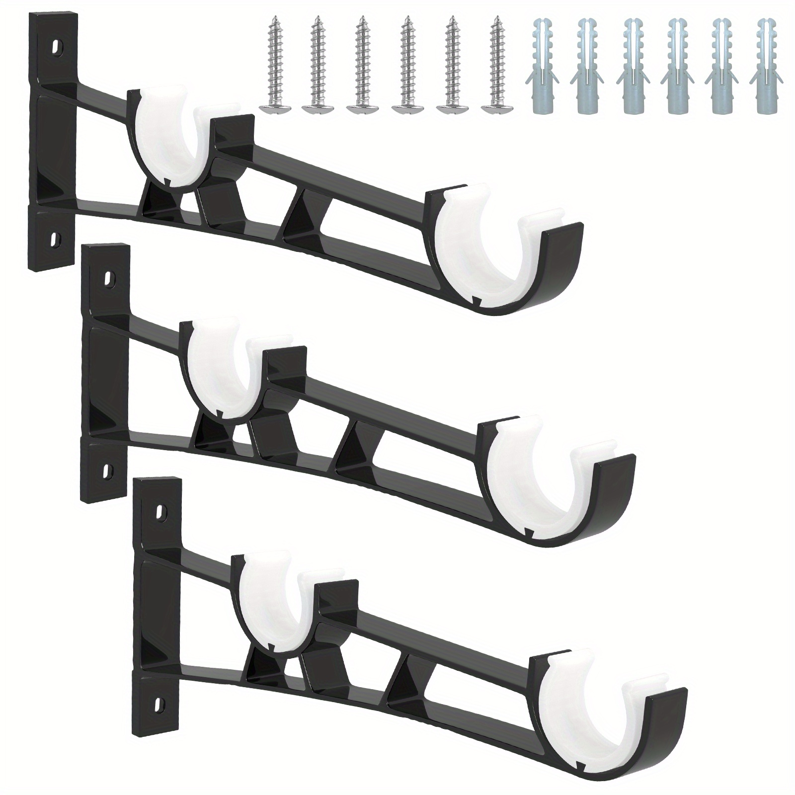 double rod bracket black white festival decorative flag - Temu Norway