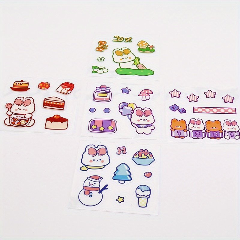 Cute Stickers Pack Stickers Decals Assorteds Kawaii Sticker - Temu