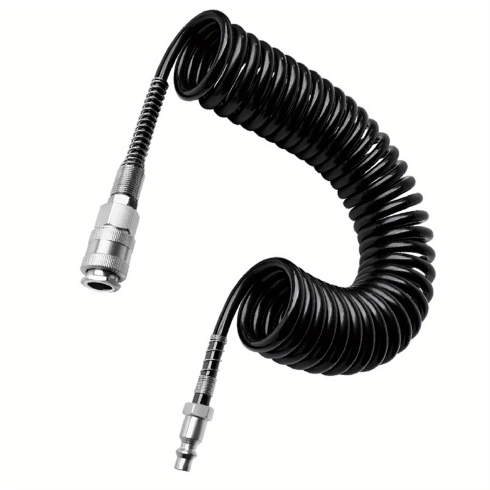 Upgrade Car Tire Inflation Pu Spring Pneumatic Tube Locking - Temu