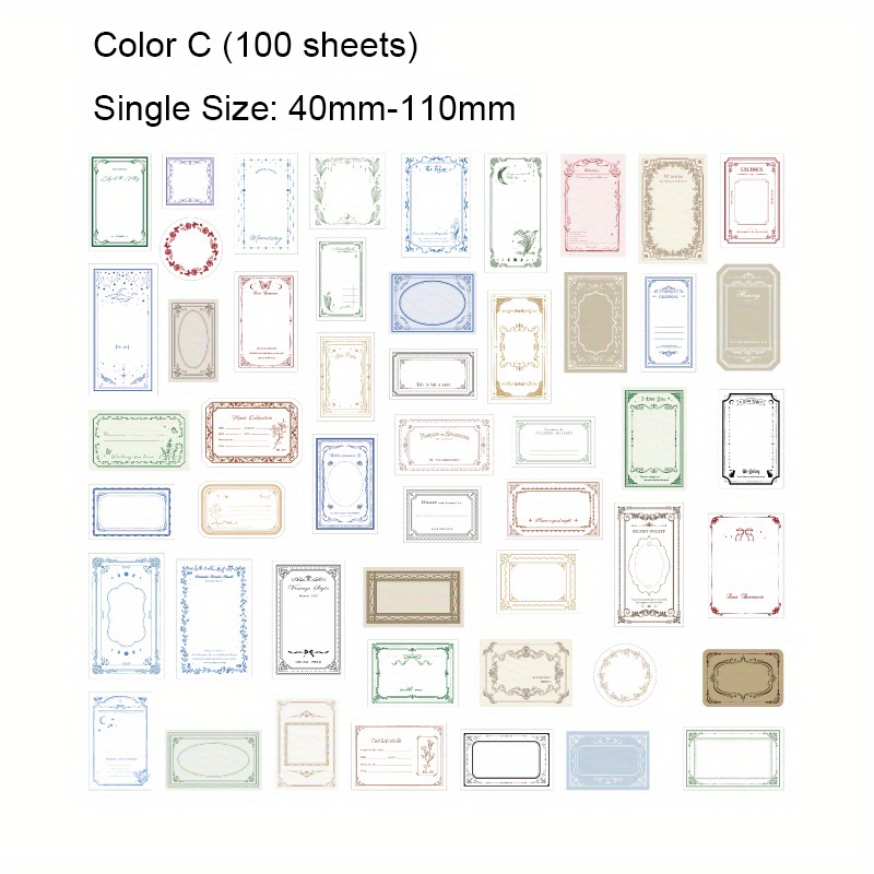 Vintage Paper Scrapbooking Supplies Journal Supplies Retro - Temu