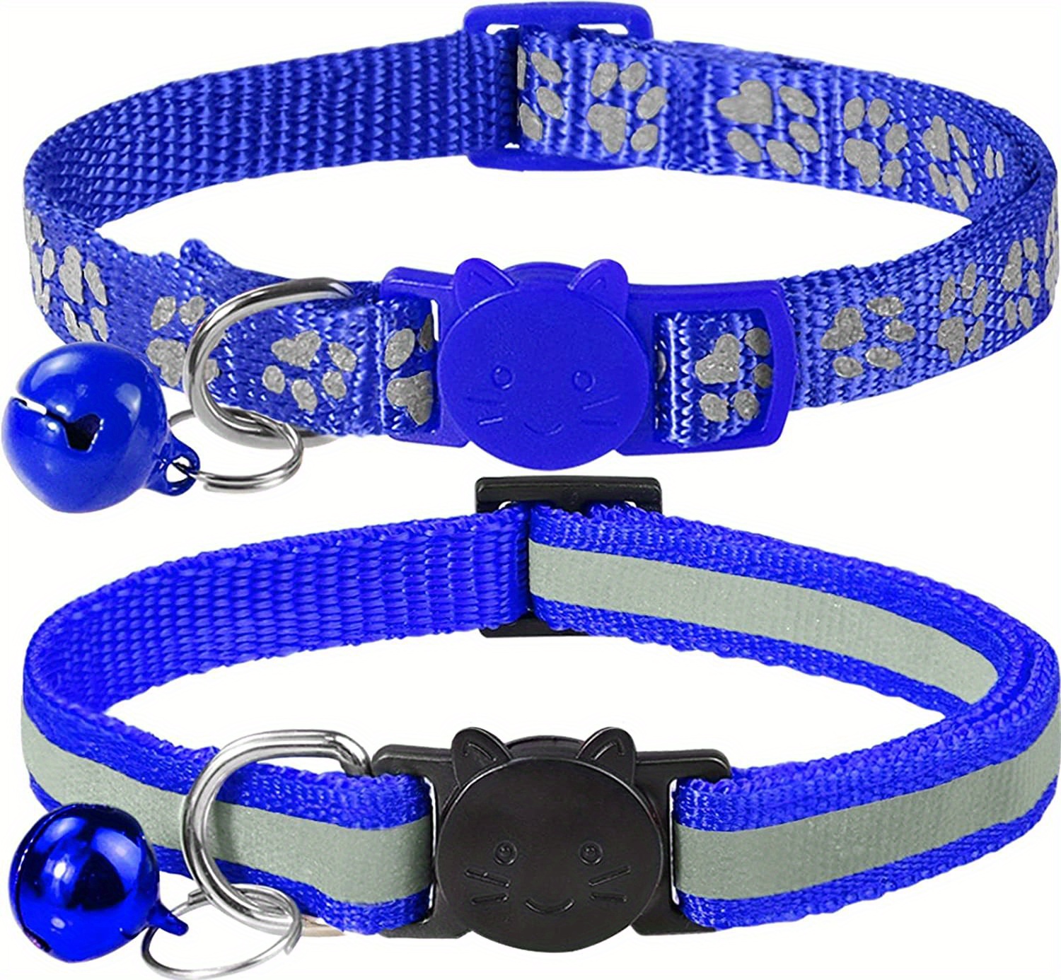 Reflective Cat Collars Breakaway Bell Pet Kitten - Temu